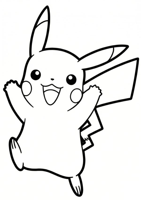 Pobarvanka Pikachu: Najboljša Zbirka za Male Trenerje Pokémonov